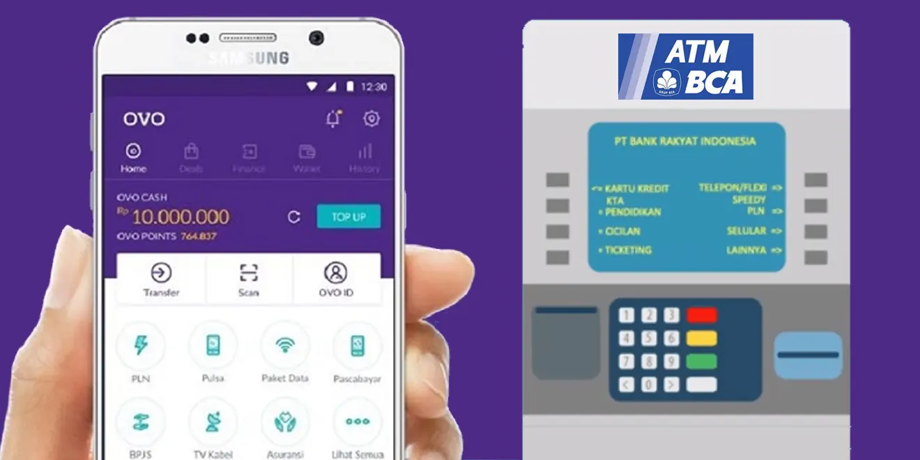 Cara Mengisi Saldo OVO lewat ATM BCA | LintasWarganet.com