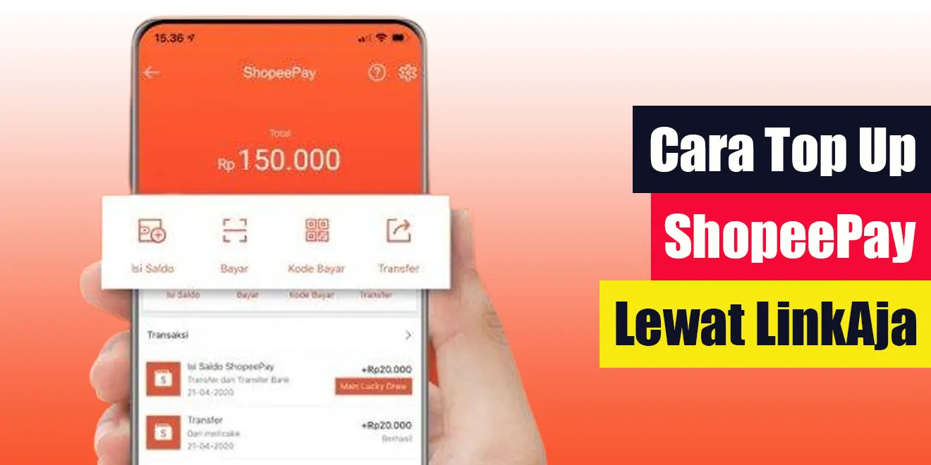 Cara Top Up ShopeePay Lewat LinkAja | LintasWarganet.com