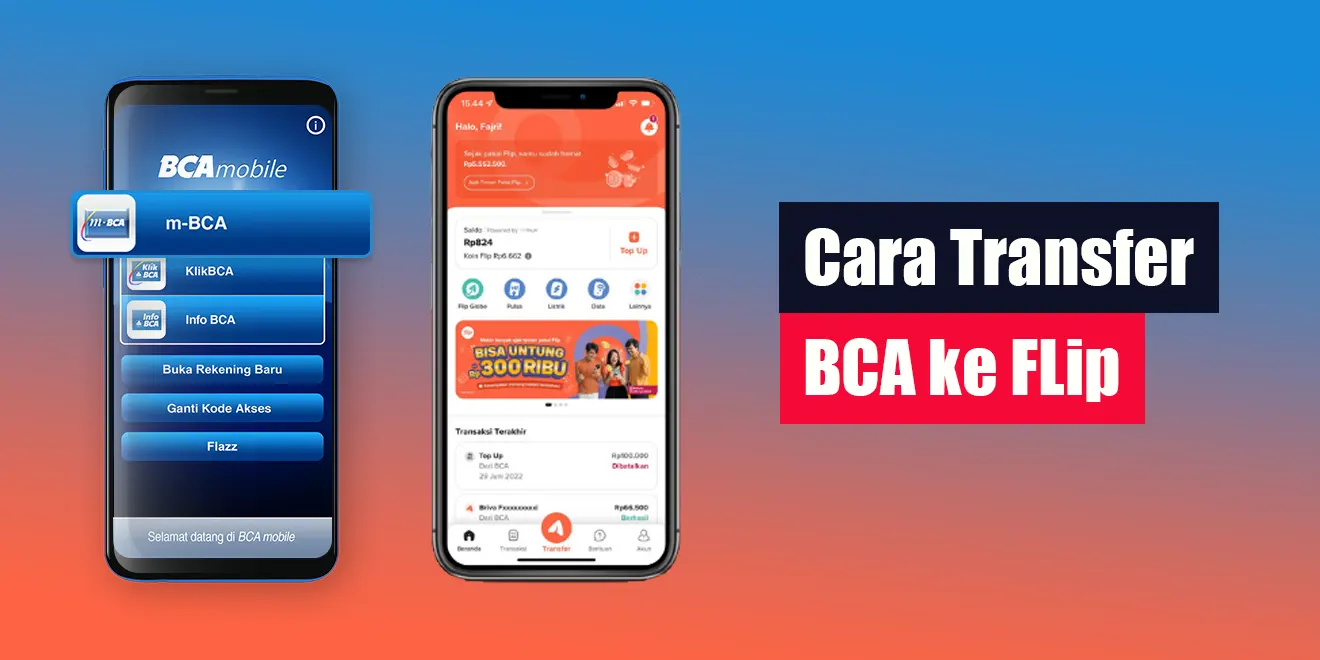 Cara Transfer BCA ke Flip | LintasWarganet.com