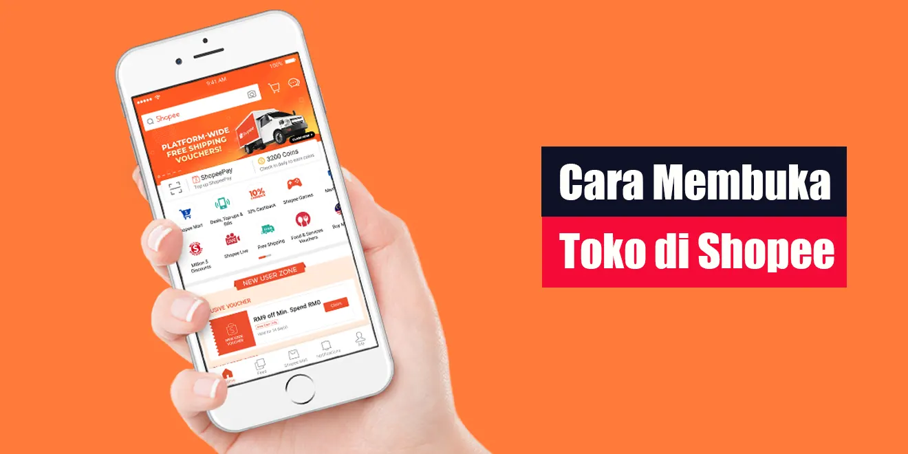 Cara Membuka Toko di Shopee | LintasWarganet.com