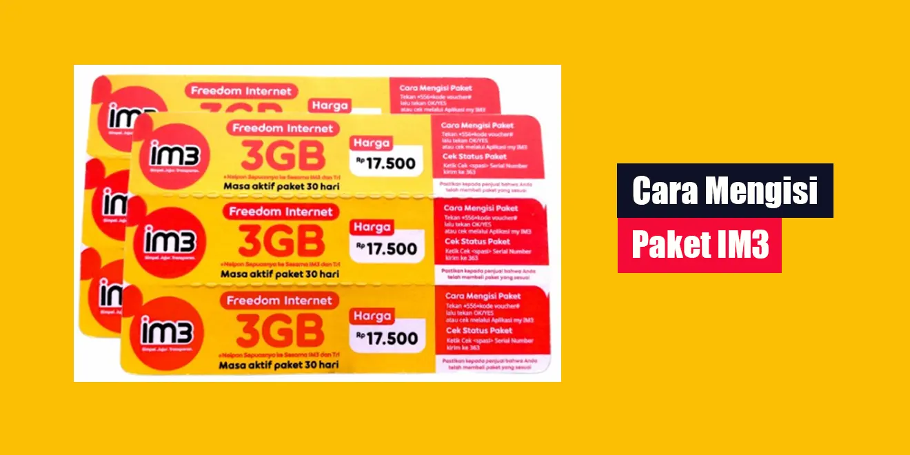 Cara Mengisi Paket IM3 | LintasWarganet.com