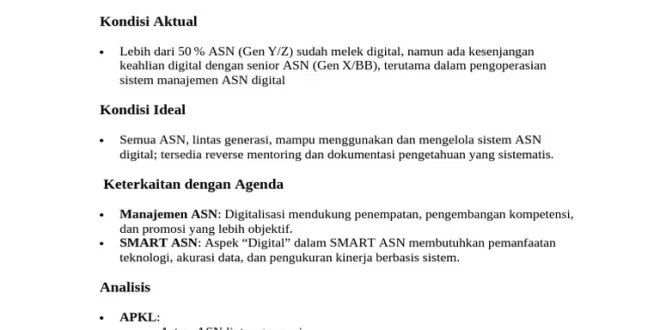 Transformasi Digital ASN: Integritas, Efisiensi, dan Kerja Remote Jadi ...