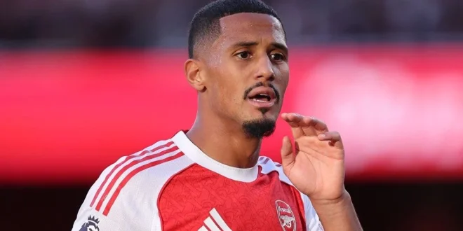 William Saliba: Kontrak 2030, Kepercayaan Diri Tinggi, dan Peran Kunci ...